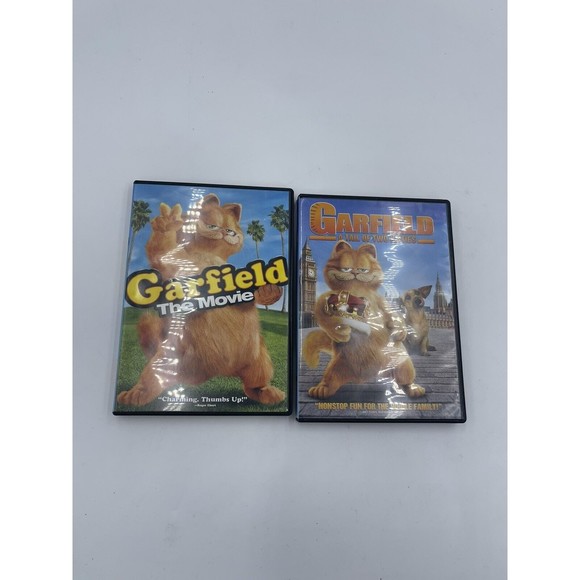 Media | Garfield The Movie Garfield A Tail Of Two Kitties Dvd 2 Movies ...